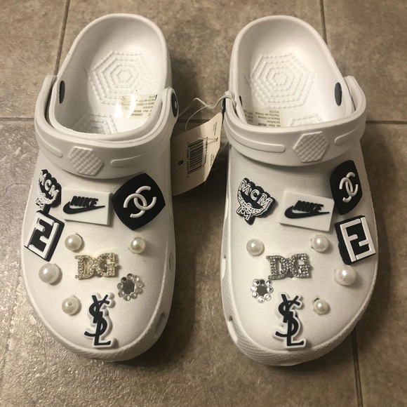 Shoes | No Boundaries All White Crocs | Poshmark